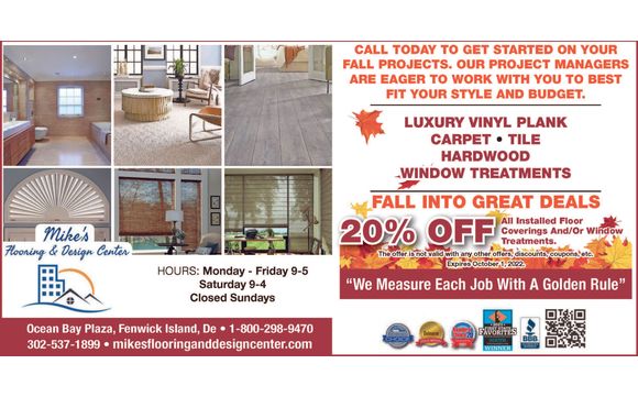 Mike's Flooring & Design Center Fall Sales Event by Mike's Flooring and ...