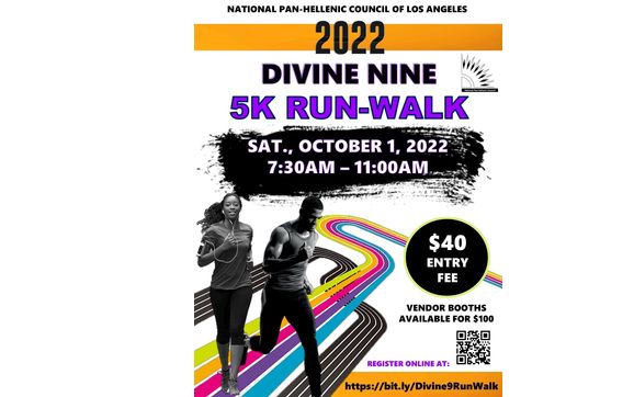 “Divine Nine” 5k Run-Walk by EXO-COMMUNICATIONS LLC. in Los Angeles, CA ...