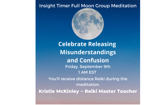 Insight Timer Full Moon Group Meditation by Kristie McKinley - Reiki ...