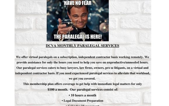 Paralegal Services by Debbie Cosby Virtual Assistants in Bradenton, FL ...