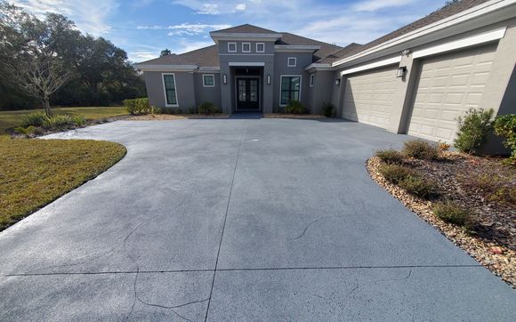 Preparing Driveways for Santa/s Sleigh by DreamCrete Custom Creations ...