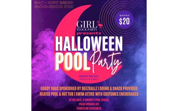Girl Flock Party Halloween Pool Party by Girl Flock Party in Georgetown ...