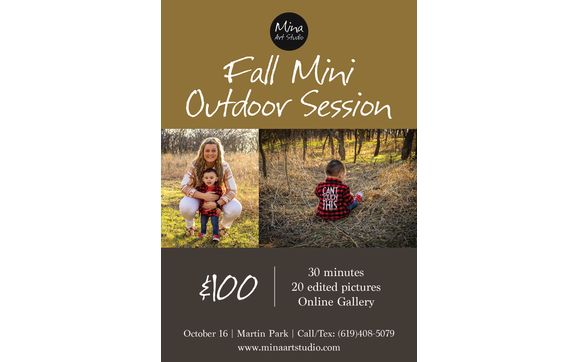 Fall mini session by Mina Art Studio in Edmond, OK - Alignable