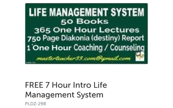 Free Introduction Life Management System by THE E.A.G.L.E.S.S. CLUB ...