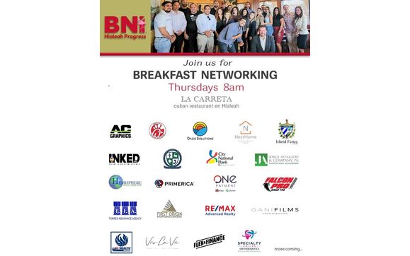 BNI Networking Event by The Sainz Group in Miami Lakes, FL - Alignable