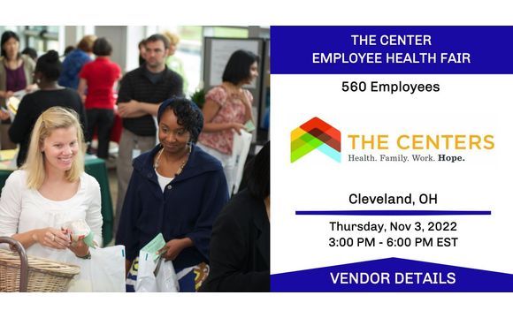 The Centers Employee Health Fair - REGISTER YOUR BOOTH! by IAB Health ...