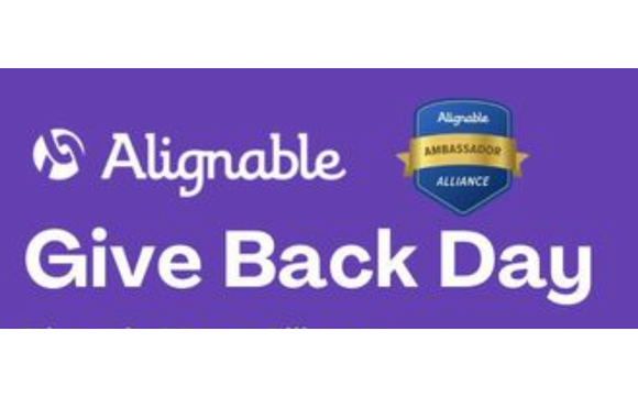 Alignable first Give Back Day by Martin Brossman and Associates LLC in ...