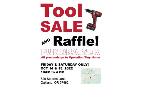 Tool Sale and Raffle by Operation Tiny Home in Oakland Area - Alignable