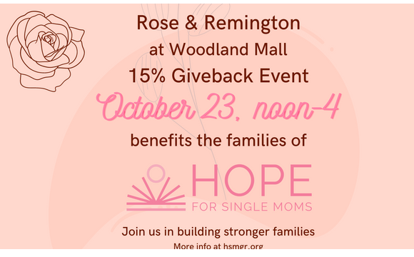 Giveback Event by Hope for Single Moms in Grand Rapids, MI - Alignable