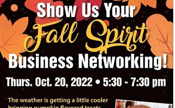 Business Networking Mixer - Show Us Your Fall Spirit by Barbera ...