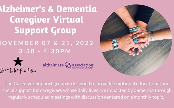 ALZHEIMER'S & DEMENTIA VIRTUAL SUPPORT GROUP by So' Tsoh Foundation in ...