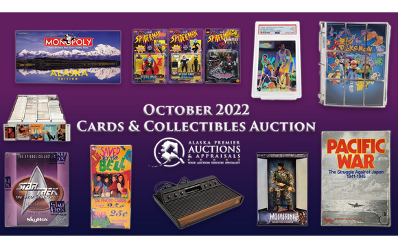 October 2022 Cards & Collectibles Auction by Alaska Premier Auctions ...