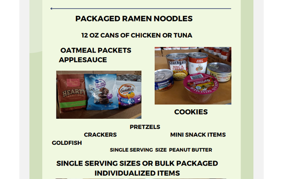 Food Drive for Backpack Blessings on the beach by Hallin Hearts LLC in ...