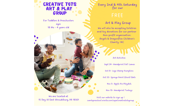 FREE Creative Tots Art & Play Group by Creative Xpressions Preschool ...