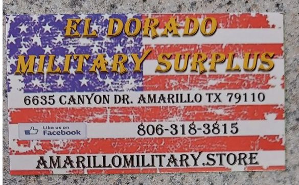 10% Off Repeat Customers by El Dorado Military Surplus in Amarillo, TX ...