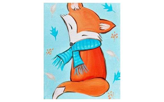 FAMILY ART - Cozy Fox by Creative Color Art Studios in Scottsdale, AZ ...