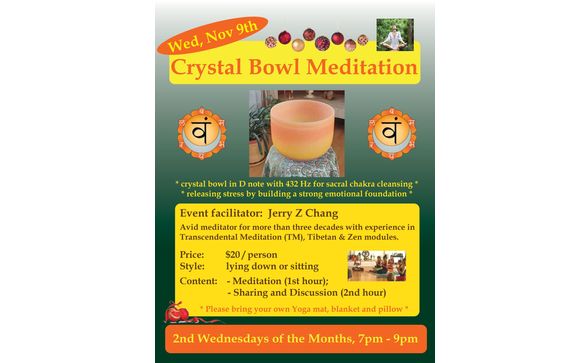 Crystal Bowl Meditation Event by Zenith Healing in Vancouver, BC ...