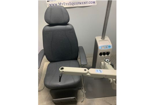 Topcon OC 2200 Chair with Topcon IS 5500 Stand w/ wells by Ophthalmic ...
