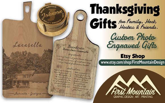 Thanksgiving Gifts by First Mountain Design in Jasper, GA - Alignable