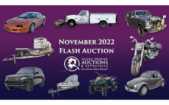 November 2022 Flash Auction by Alaska Premier Auctions & Appraisals in ...
