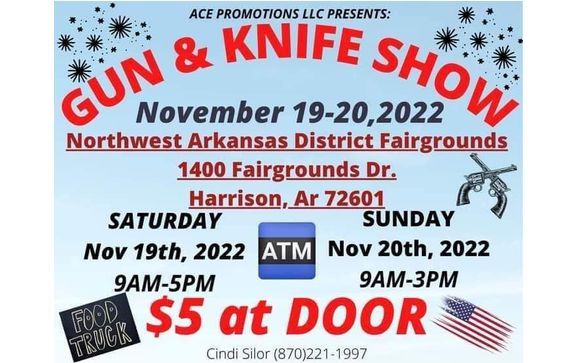 Gun & Knife Show by Ace Promotions LLC in Leslie Area - Alignable