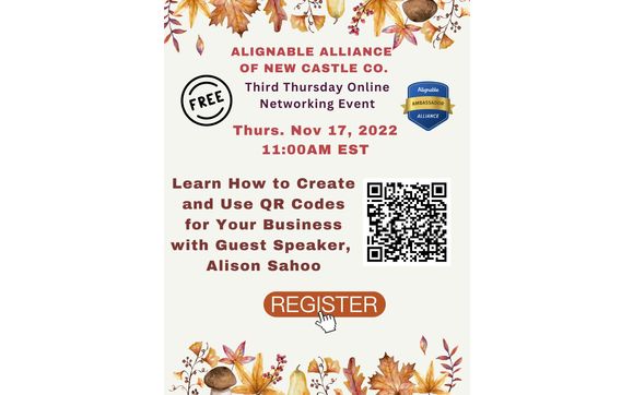 Alignable Alliance: Learn How to Use QR Codes for your Business