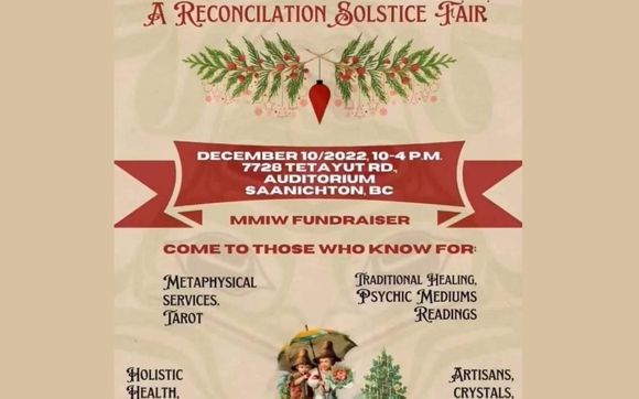 A Reconciliation Solstice Fair by Sacred Sprout Wellness in Saanich, BC - Alignable
