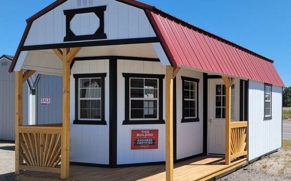 Buy Now: 12×24 Painted Lofted Barn Deluxe Playhouse Package Shed by ...