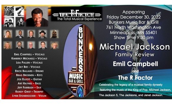 Michael Jackson Family Review by The R Factor in Minneapolis, MN ...