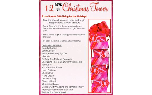 12 Days of Christmas Tower of Gifts by Mary Kay IBC in Colorado Springs ...