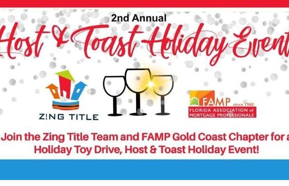 Zing Title 2nd Annual Host & Toast Holiday Event Toy Drive by Zing ...