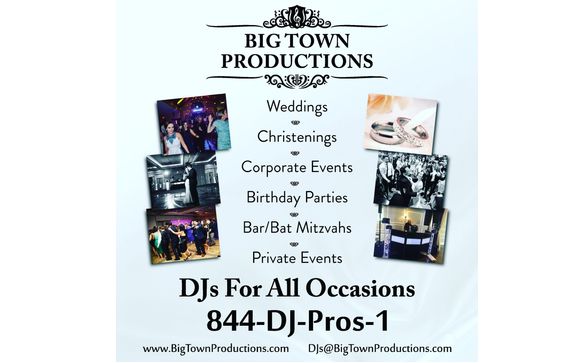 Booking 2023 at 2022 rates! by Big Town Productions DJs and Events in ...