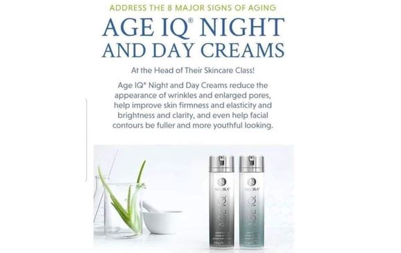Our signature dynamic duo Age IQ night and day cream. by Neora in Chase ...