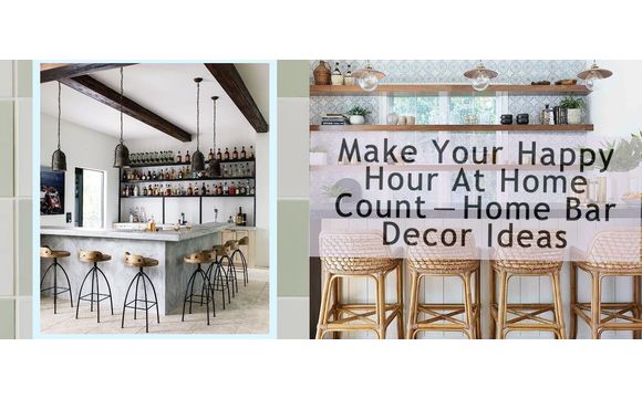 Make Your Happy Hour At Home Count - Home Bar Decor Ideas by Mosaics ...
