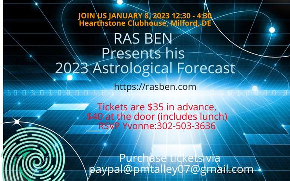 Ras Ben's 2023 Astrological Forecast. by We Sell Clouds Unlimited in ...