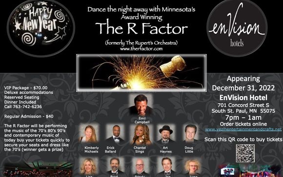 New Years Eve Bash by The R Factor in Minneapolis, MN - Alignable