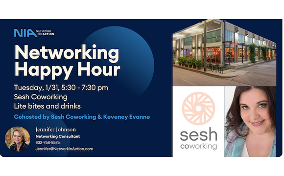 VIP! Happy Hour Networking Event by Jennifer Johnson in Houston, TX ...