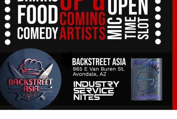 Comedy club EVERY Friday by Backstreet Asia in Avondale, AZ - Alignable