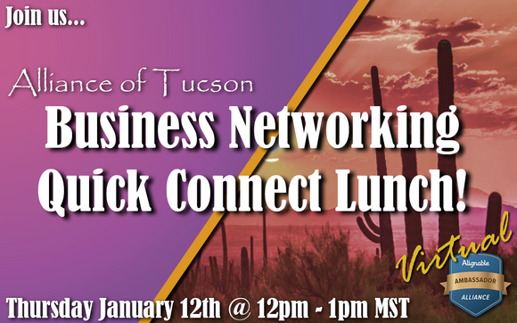 Virtual Quick Connect Networking Lunch