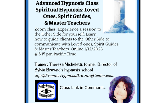 Spiritual Hypnosis Class by Premier Hypnosis Training Center in ...