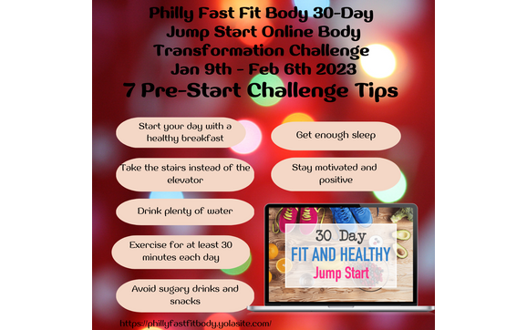 Philly Fast Fit Body Transformation "Drop-A-Size" 30-Day Jump Start ...