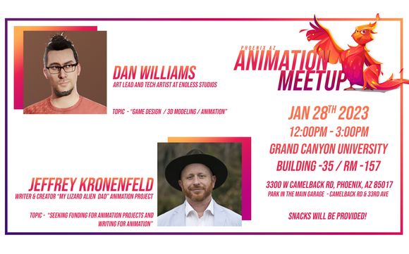 Phoenix AZ Animation Meetup: January Meeting by RJ Animation in Phoenix ...