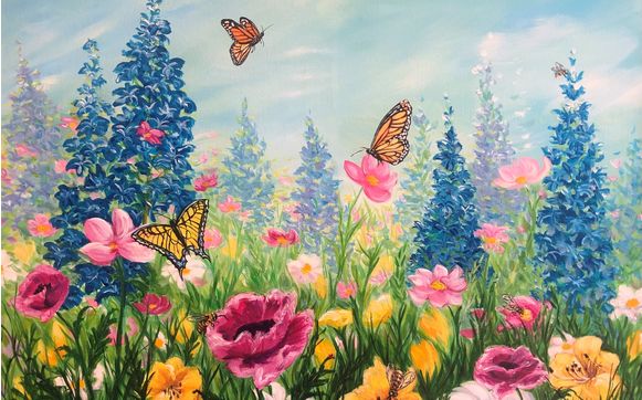 NOA Night of Artists Spring vibes - Oma and Opa's Garden by Daniela ...