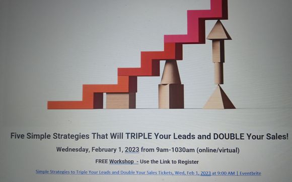 Five Simple Strategies That Will TRIPLE Your Leads and DOUBLE Your ...