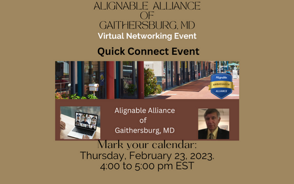 Quick Connect Virtual Networking Event