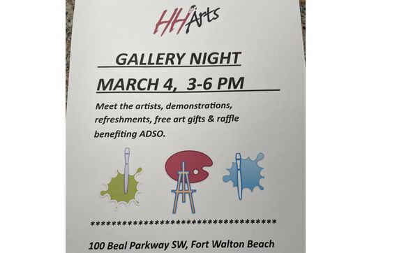 HH Arts Gallery Night by HH Arts in Fort Walton Beach, FL - Alignable