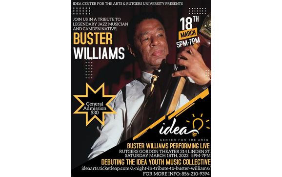 Buster Williams, International Jazz Musician performing live at Rutgers ...