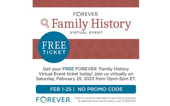 Free Virtual Family History Event by Your Memories Matter, Sandy Wirth ...