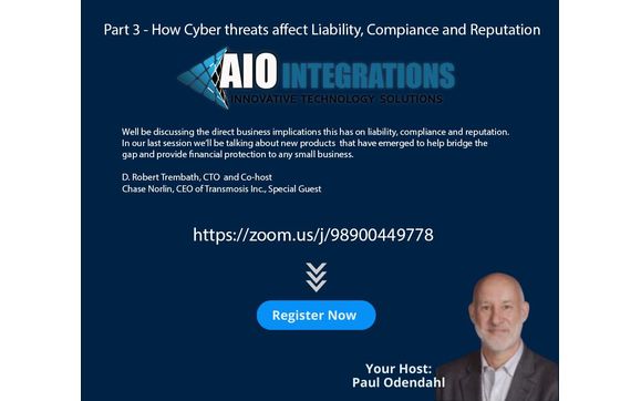 Cyber Security Implications on Liability, Compliance and Reputation.