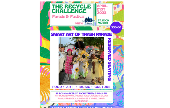 BRING YOUR RECYCLING & ATTEND FOR FREE by THE RECYCLE CHALLENGE PARADE ...